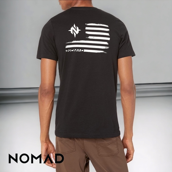 Nomad | Shirts | Nomad Mens Logo Tee Short Sleeve Moisturewicking ...